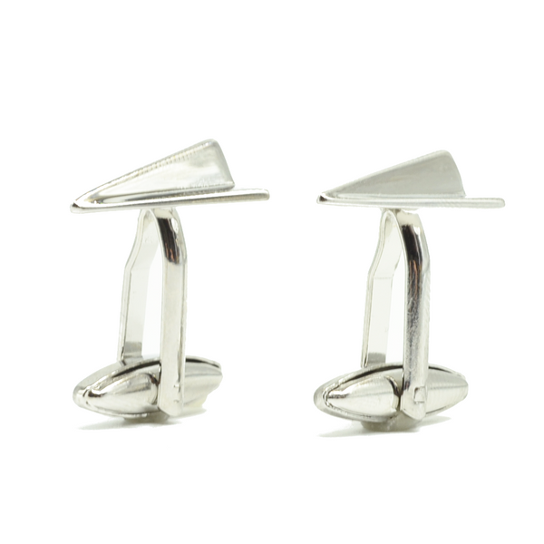 Paper Plane Cufflinks